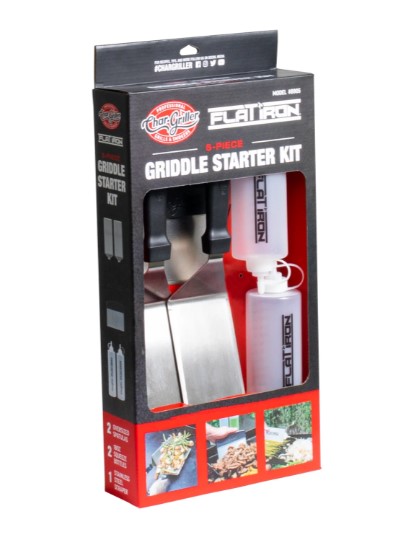 CharGriller 5 Piece Griddle Starter Kit - ALL SMOKE BBQ
